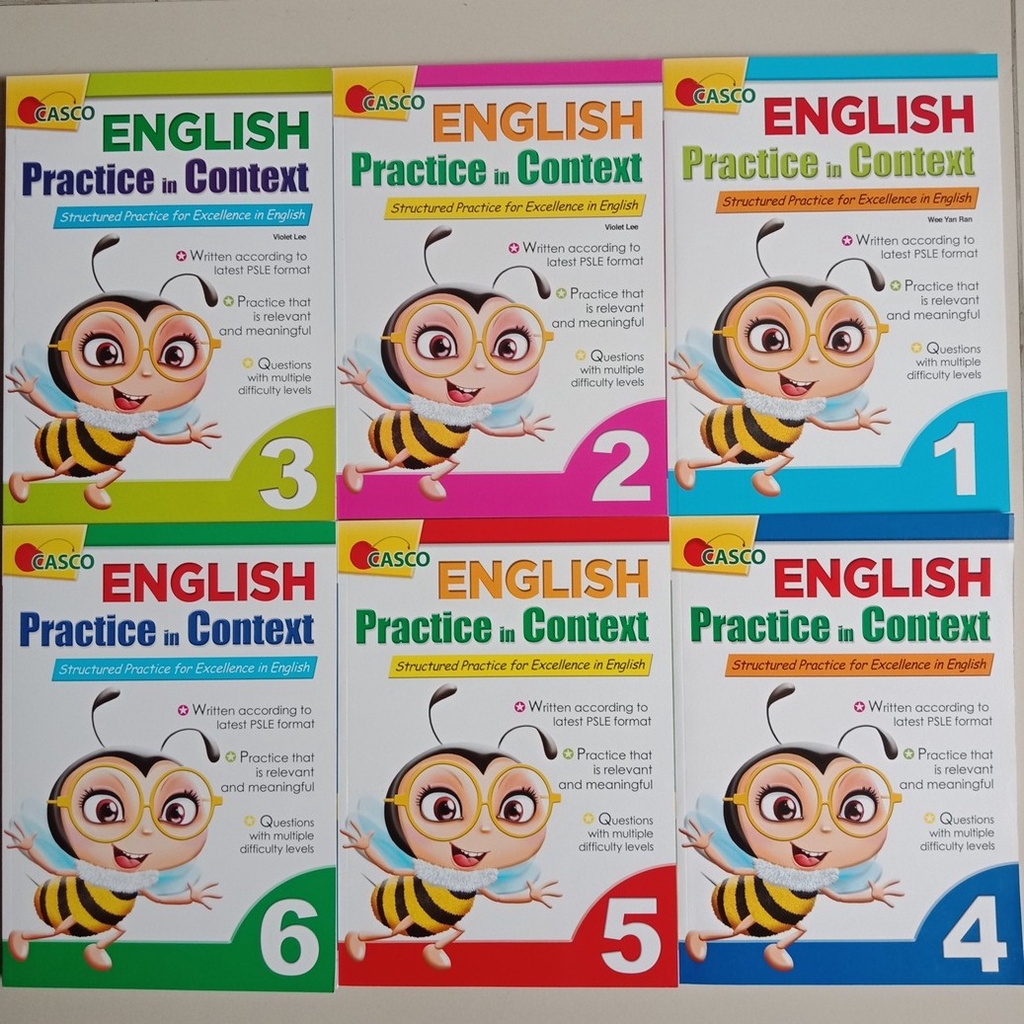 Jual Buku English Practice in Context Primary 1 - 6 (Pilihan Per Buku) | Shopee Indonesia