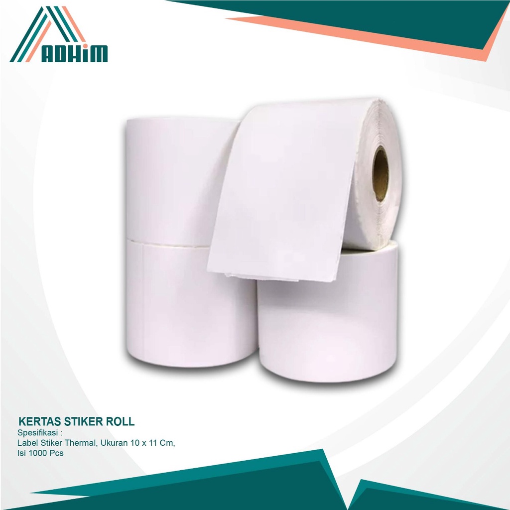 Jual KERTAS STIKER ROLL | Shopee Indonesia