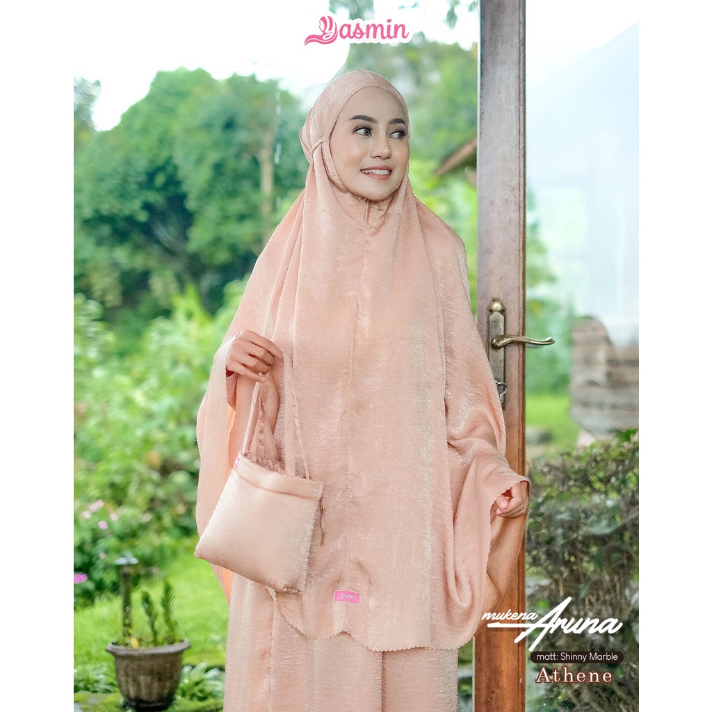 Jual Mukena Dewasa Aruna Bahan Shinny marble Exclusive By Yasmin Hijab ...