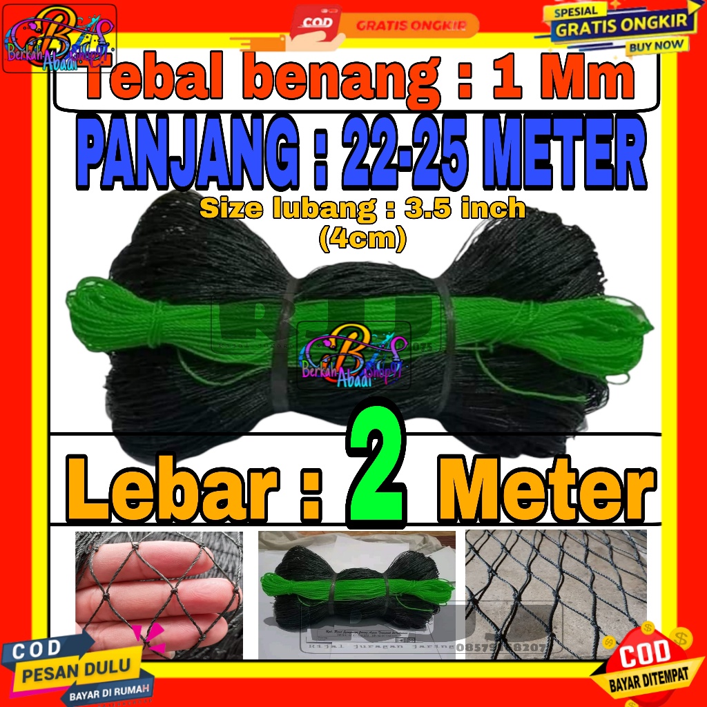 Jual Jaring Pagar Ayam 2 meter / Jaring Serbaguna /Jaring Kandang ...
