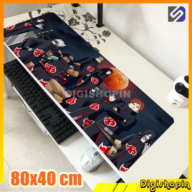Jual Gaming Mouse Pad XL AKATSUKI Waterproof Desk Mat 800 x 400 x 2 mm ...