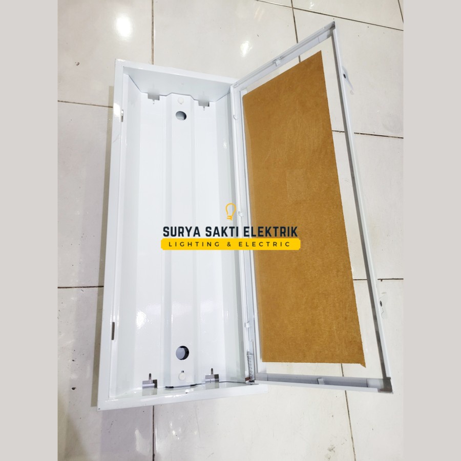 Jual TKI AKRILIK KAP LAMPU TL T8 2 X 18 WATT PUTIH TANAM PLAFON ...