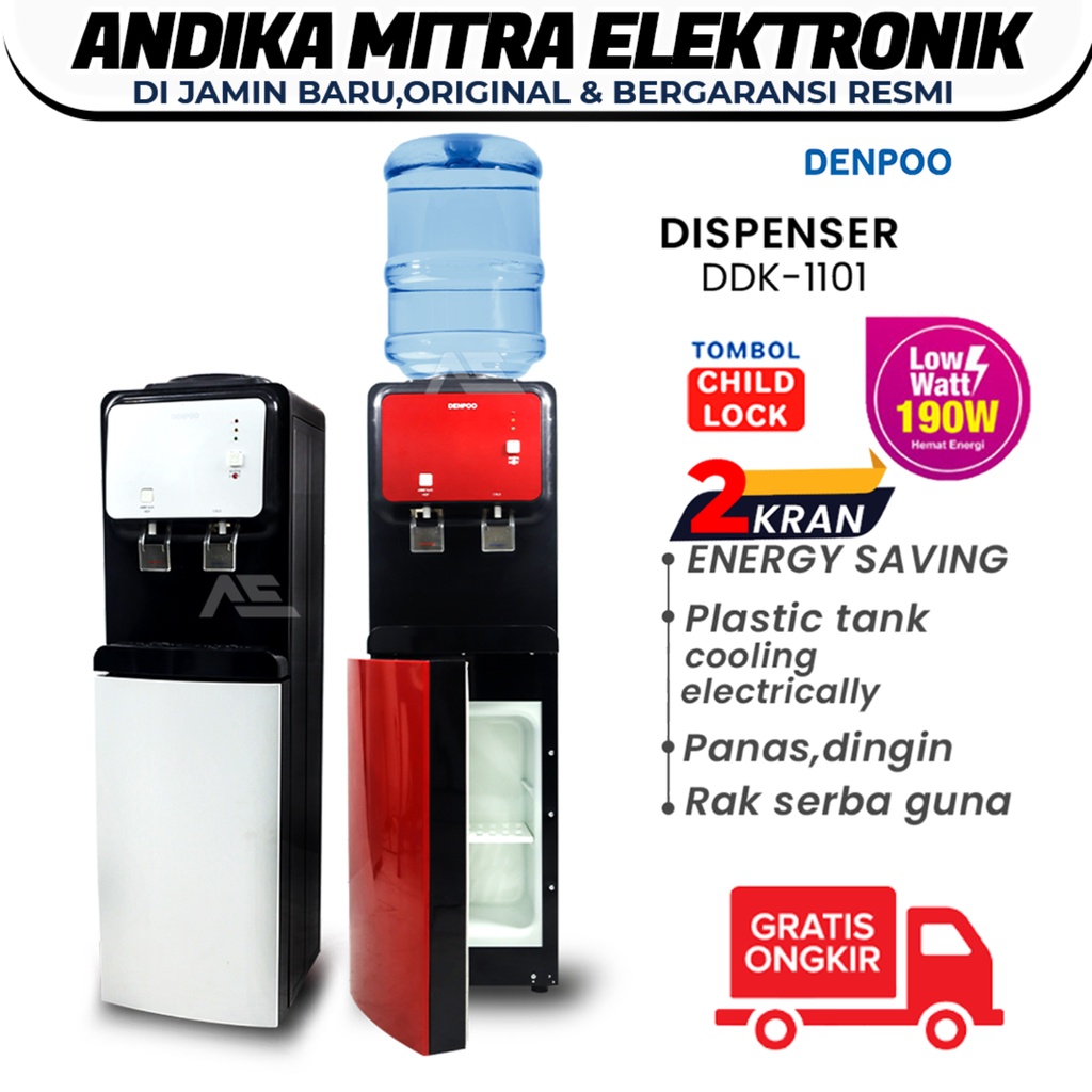 Jual Dispenser DDK 1101 Electro (Non Kompressor) Lowwatt Super Hemat ...