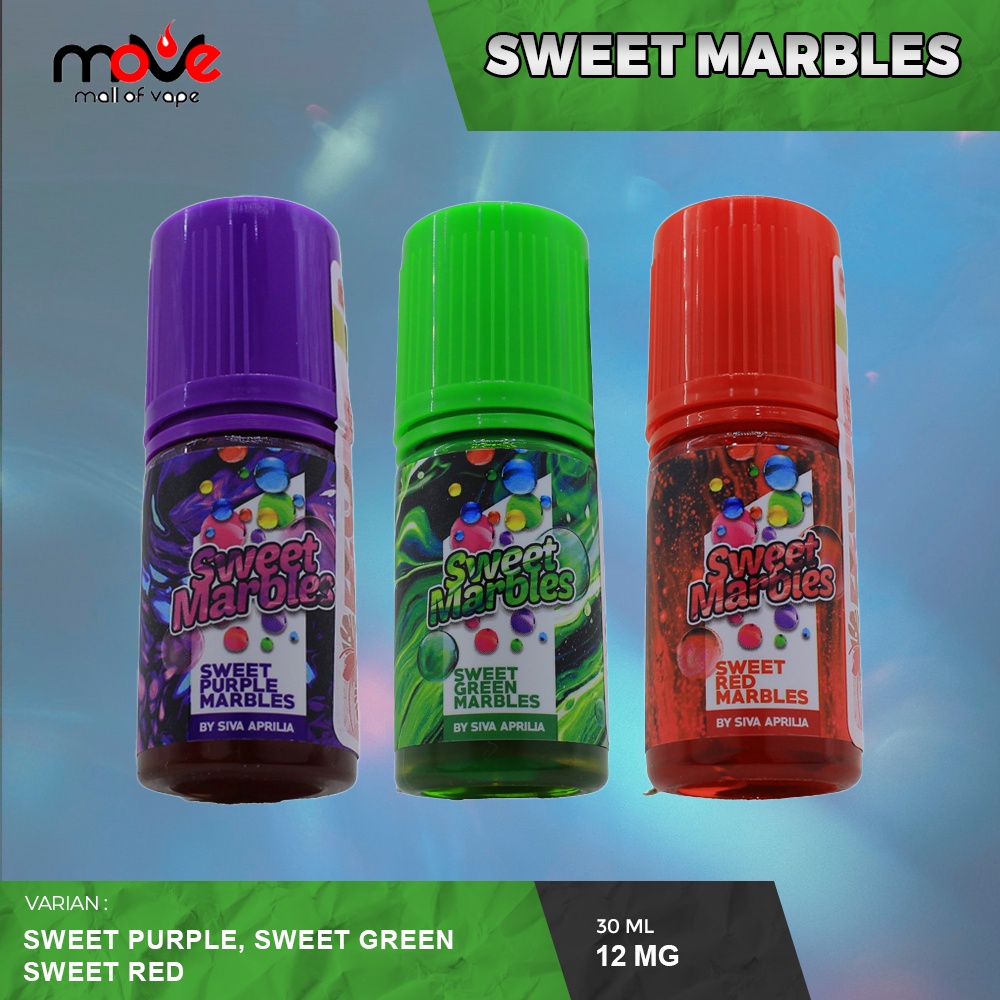 Jual Liquid Saltnic Sweet Marbles 60ml Bercukai | Shopee Indonesia
