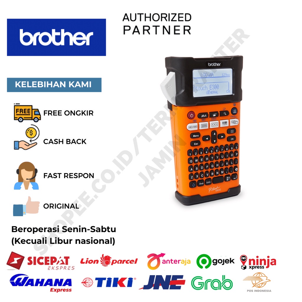 Jual Brother Printer Label PT E550W PT-E550W P-Touch Edge Ptouch ...