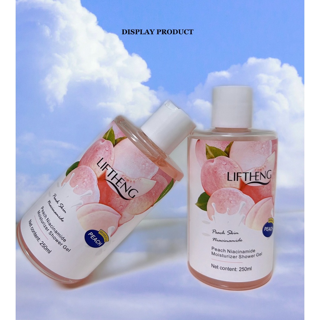 Jual Liftheng Peach Niacinamide Shower Gel sabun mandi | Shopee Indonesia