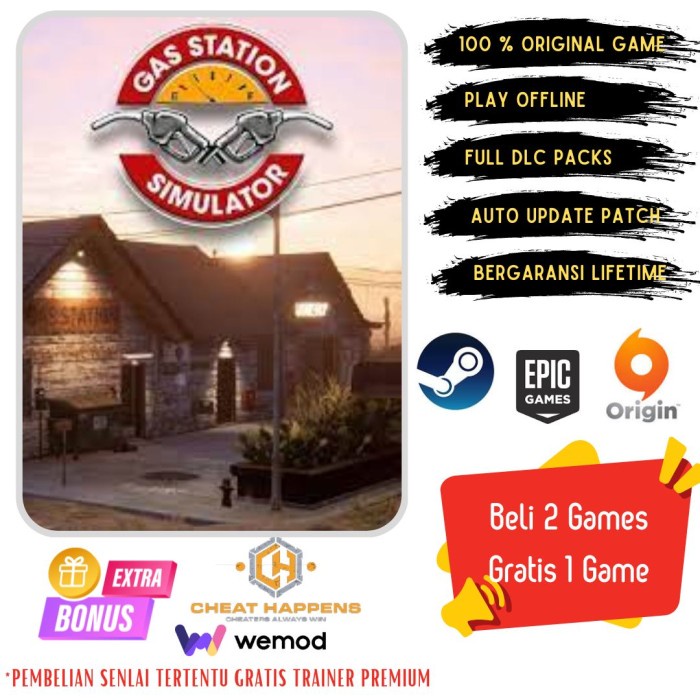 Jual Gas Station Simulator - Game PC Original Offline Only - DVD-DL ...