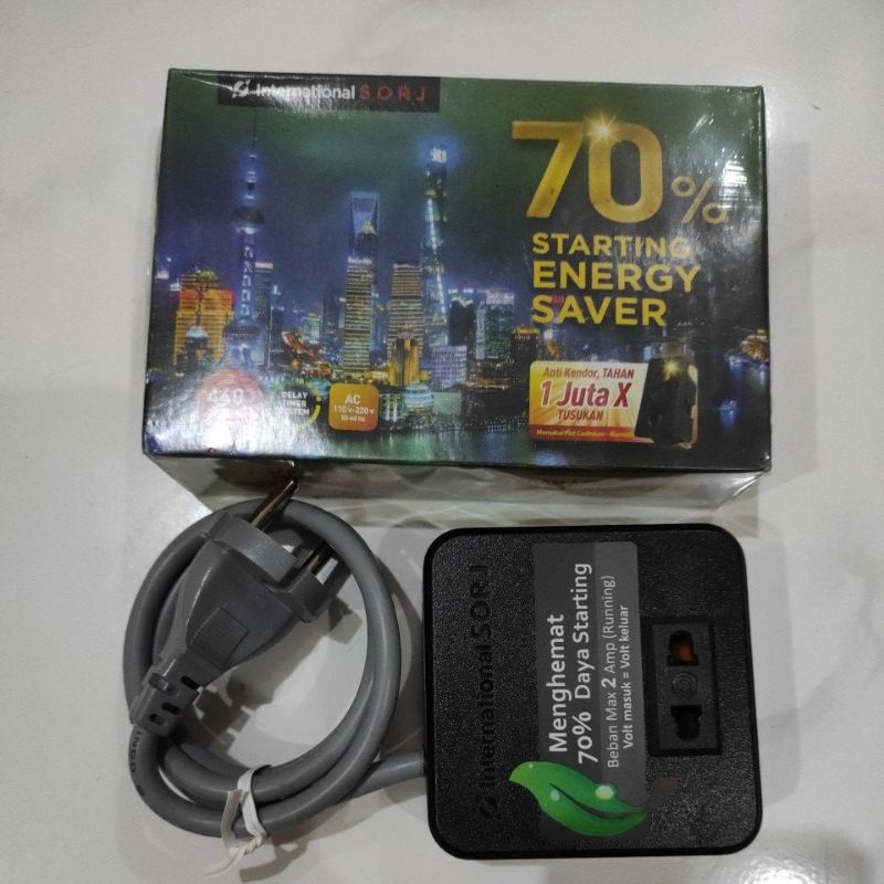 Jual ALAT PENGHEMAT LISTRIK/ 70% STARTING ENERGY SAVER/ INTERNATIONAL ...