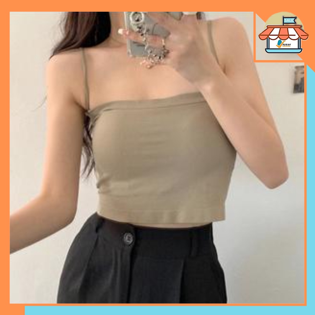 Jual RSB BR279 Tanktop Bra With Cup Tank top Basic Wanita Square ...