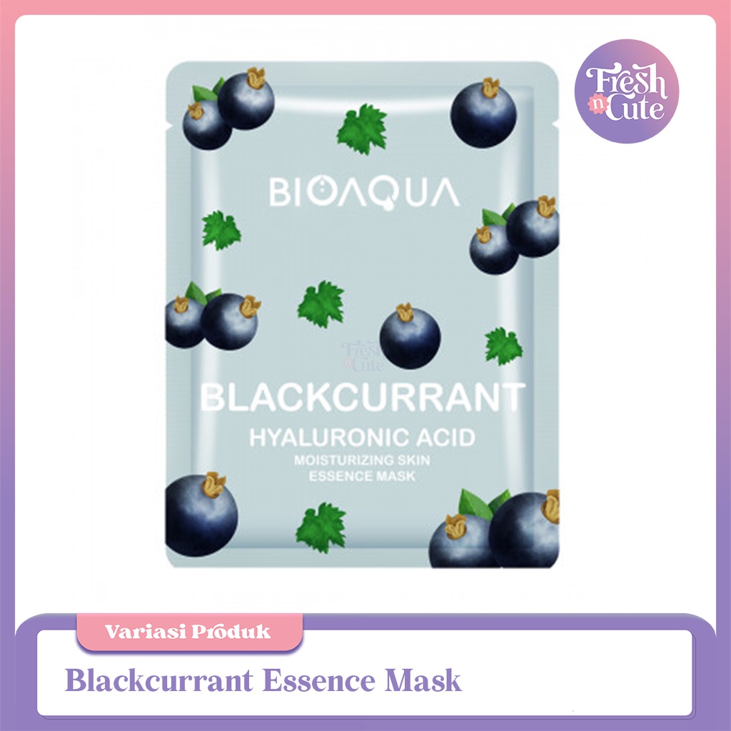 Jual BIOAQUA - Bio Aqua Sheet Mask 12 Varian Brightening Moisturizing ...