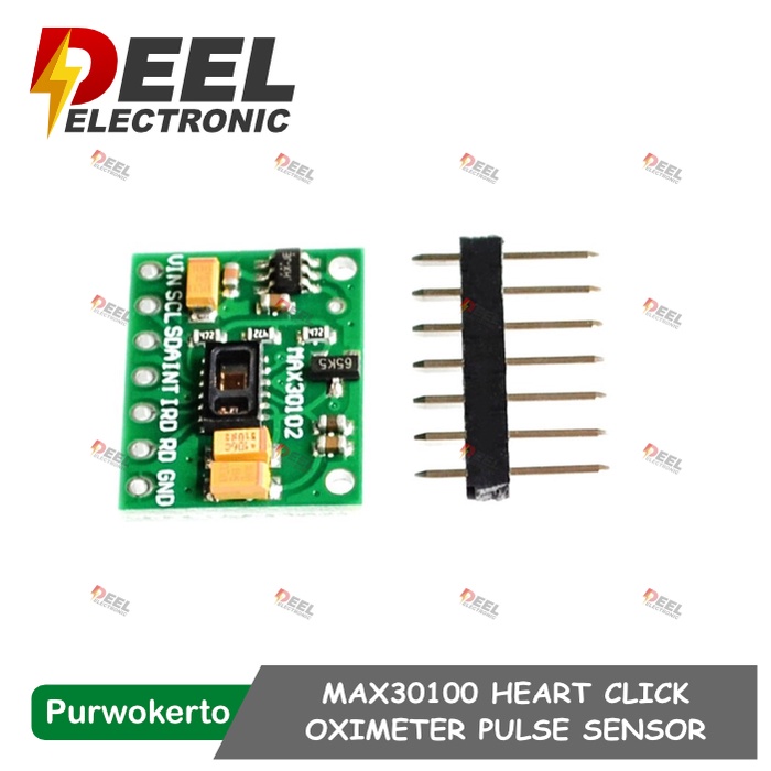 Jual SENSOR MAX30100 SENSOR DETAK JANTUNG DAN OKSIGEN PULSE OXIMETER SENSOR | Shopee Indonesia