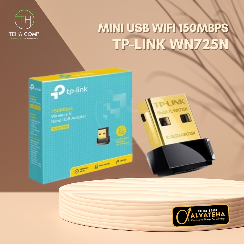 Jual Wireless USB Mini Wifi Adapter TPLink 725N 150Mbps High Speed ...