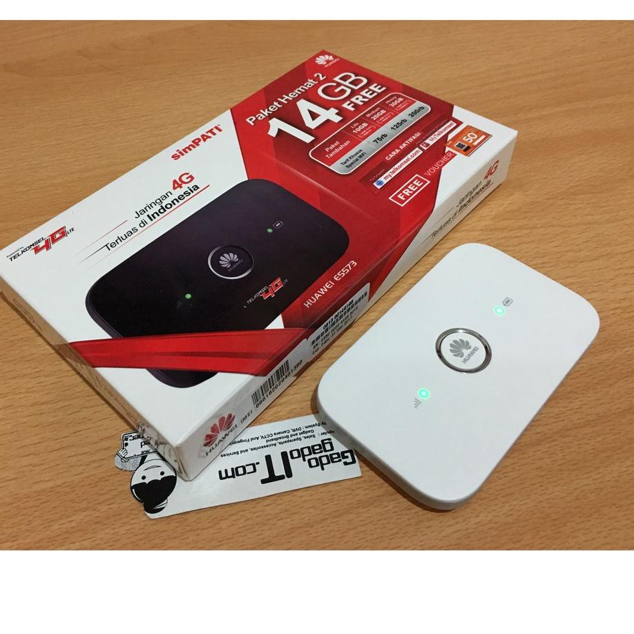 Jual kodeH2t7S--Mifi Router HUAWEI E5573 Speed 4G LTE Bundling ...