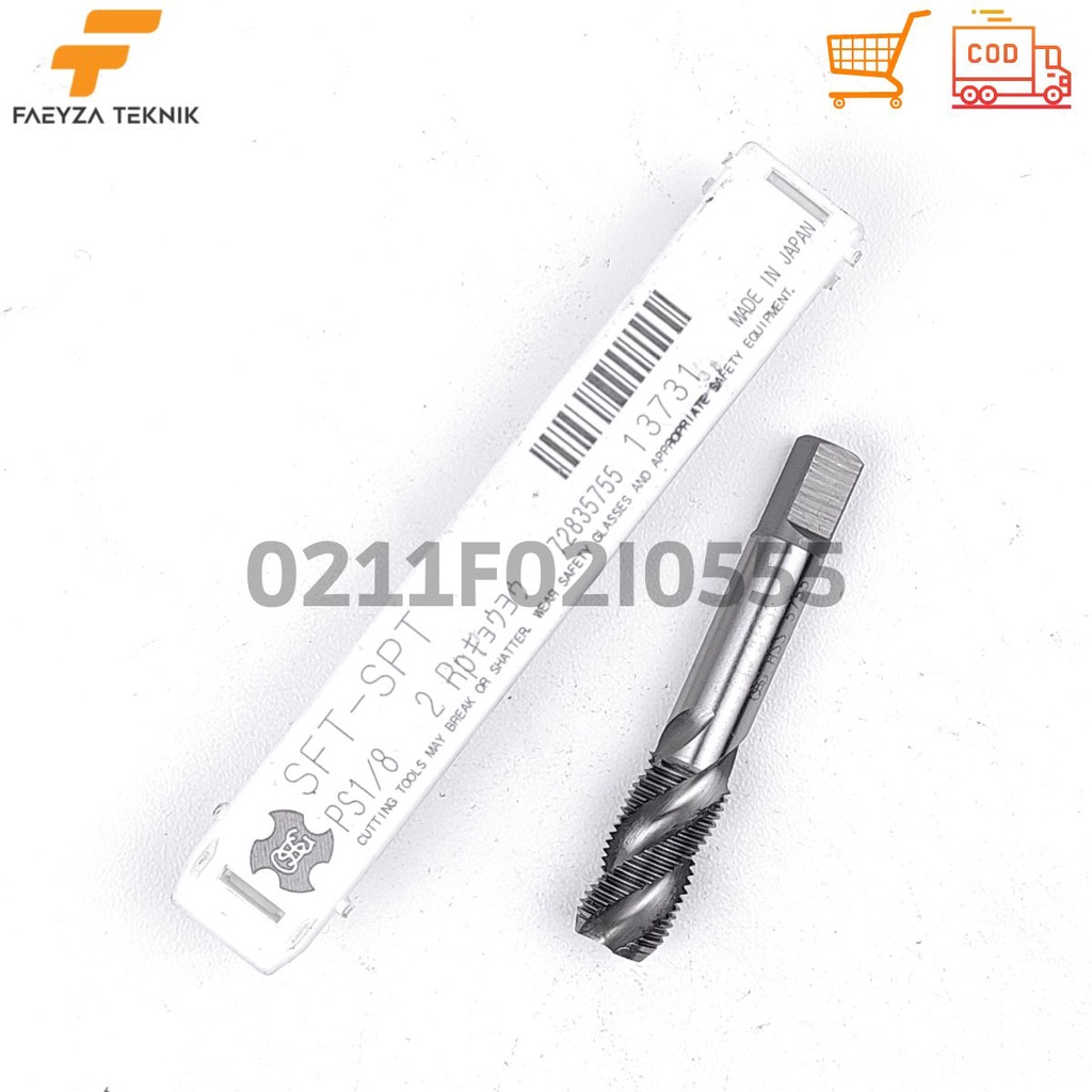 Jual Tap Pipa Nepel PS 1/8 x 28 Spiral OSG Bukan Yamawa | Shopee Indonesia