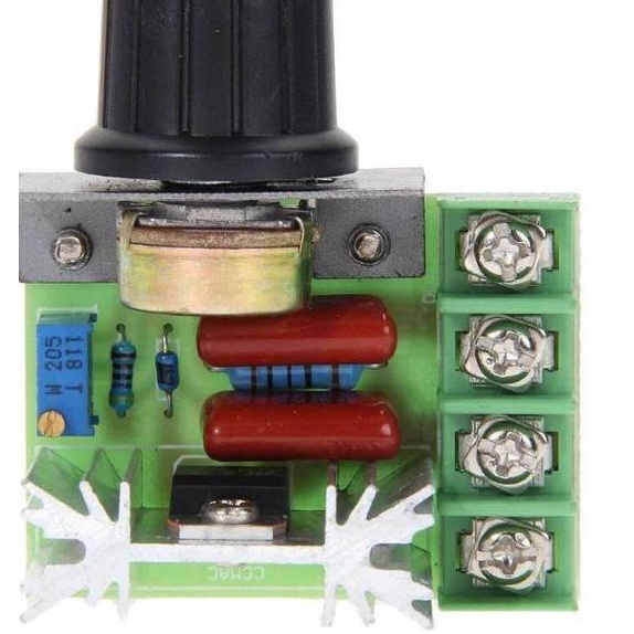 Jual WGW.18Oc22ᴺ– Dimmer SCR 2000W 220V AC 16A Motor Speed Controller PWM Regulator | Shopee ...