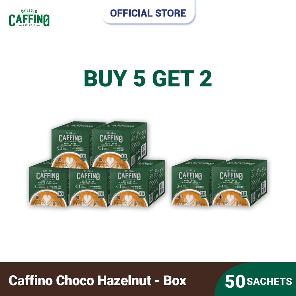 Jual Caffino Choco Hazelnut 5 Box - B5G2 | Shopee Indonesia
