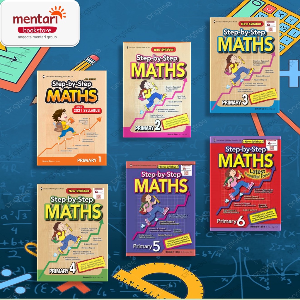 Jual Step by Step Math | Buku Latihan Matematika SD | Shopee Indonesia