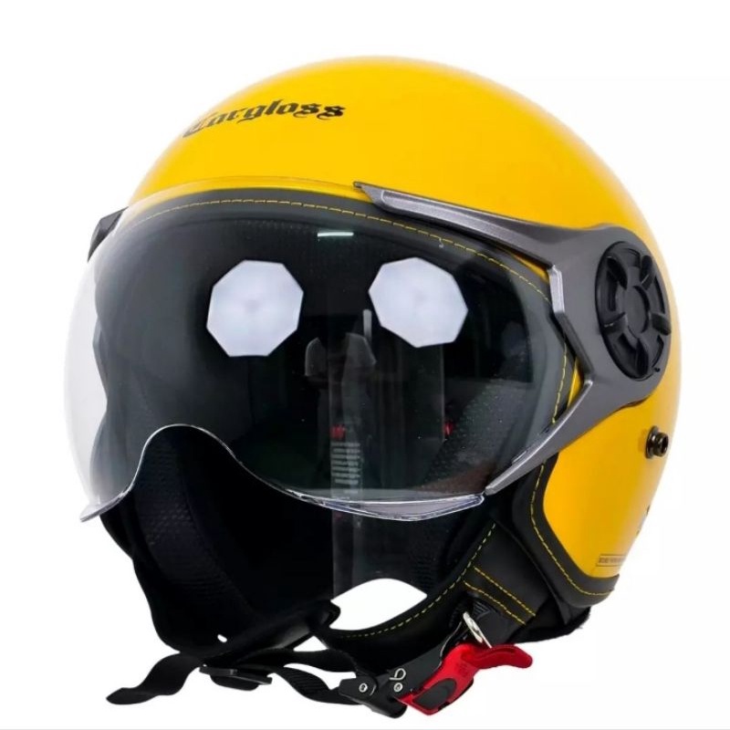 Jual HELM CARGLOSS YR YRM GHOTIC SOLID | Shopee Indonesia