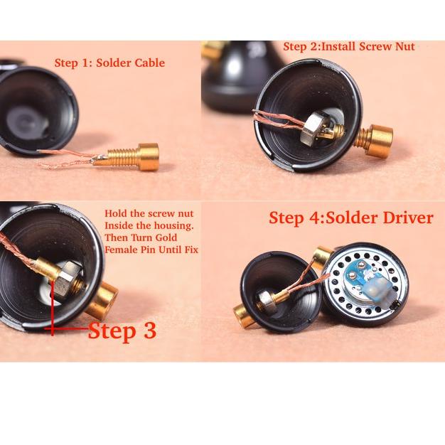 Jual CODEBb0B5--MMCX Female Pin Screw Nut Design | Shopee Indonesia