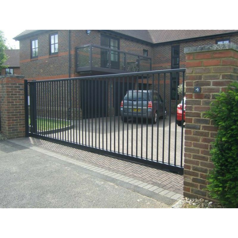 Jual pagar besi galvanis minimalis dengan model dorong | Shopee Indonesia