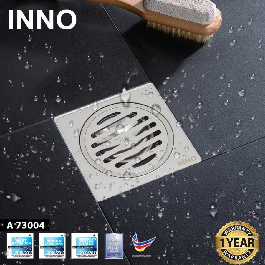Jual INNO STAINLESS FLOOR DRAIN - SARINGAN KAMAR MANDI STAINLESS 204 ...