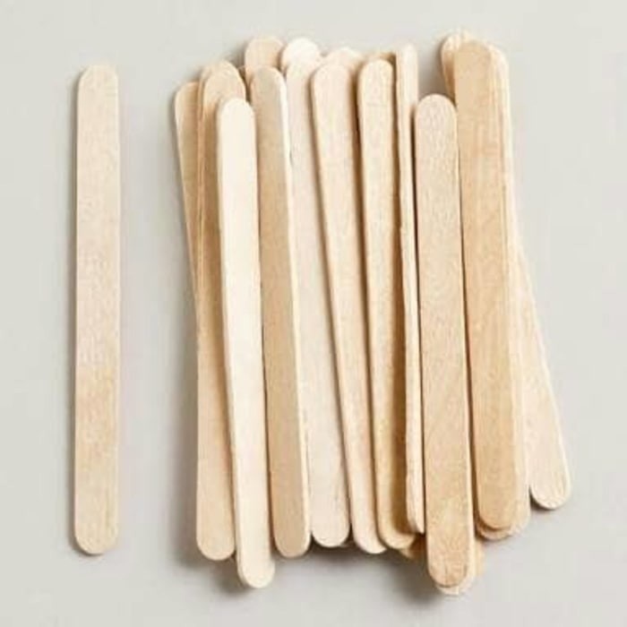 Jual Stik Es Krim Kayu Polos Stick Ice Cream isi 20 pcs Stick Es Krim ...