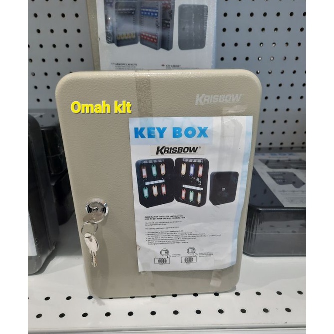 Jual key box krisbow kotak penyimpan kunci kapasitas 20 kunci | Shopee Indonesia