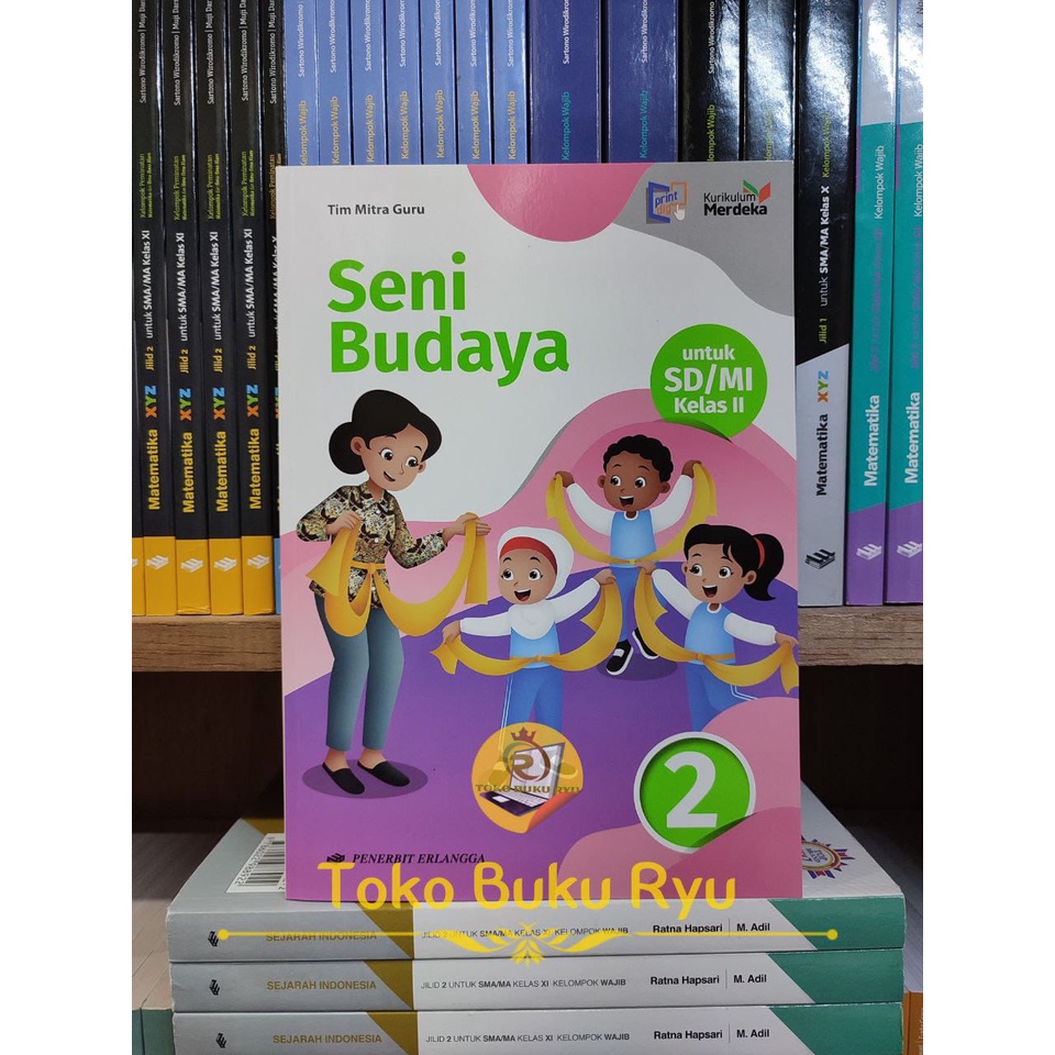 Jual Buku Seni Budaya Kelas 2 SD/MI Kurikulum Merdeka Erlangga | Shopee Indonesia