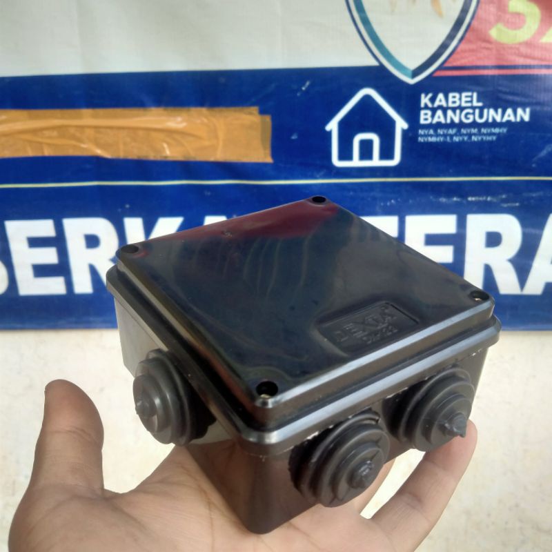 Jual Dorados 3/4 Duradus Kotak Junction Box 3/4" Hitam DEXTA DX-122 ...