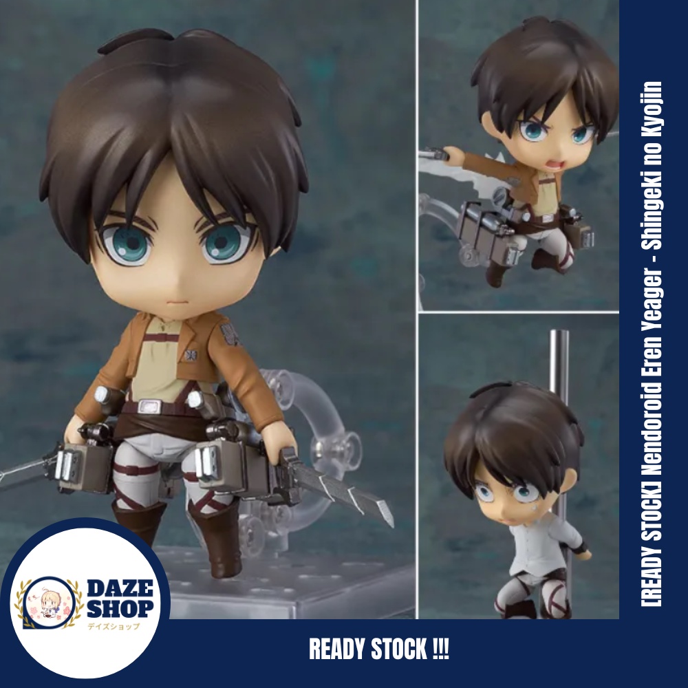 Jual [READY STOCK] Nendoroid Eren Yeager - Shingeki no Kyojin (Re ...