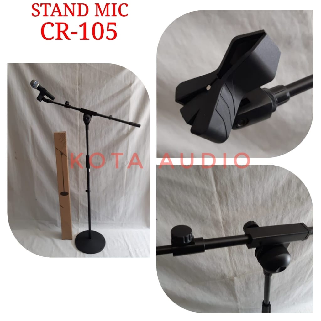 Jual Stand Mic Lantai CRIMSON CR 105 Original Crimson CR105 | Shopee ...