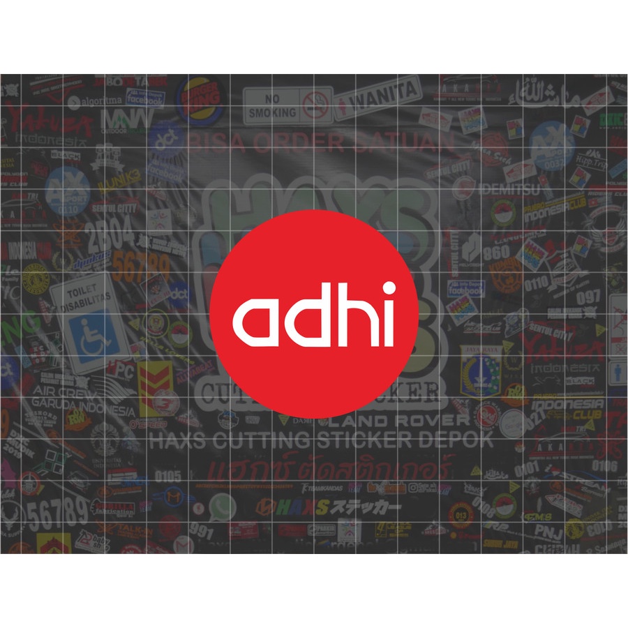 Jual Cutting Sticker Adhi Karya Ukuran 5 Cm Untuk Safety Helmet ...