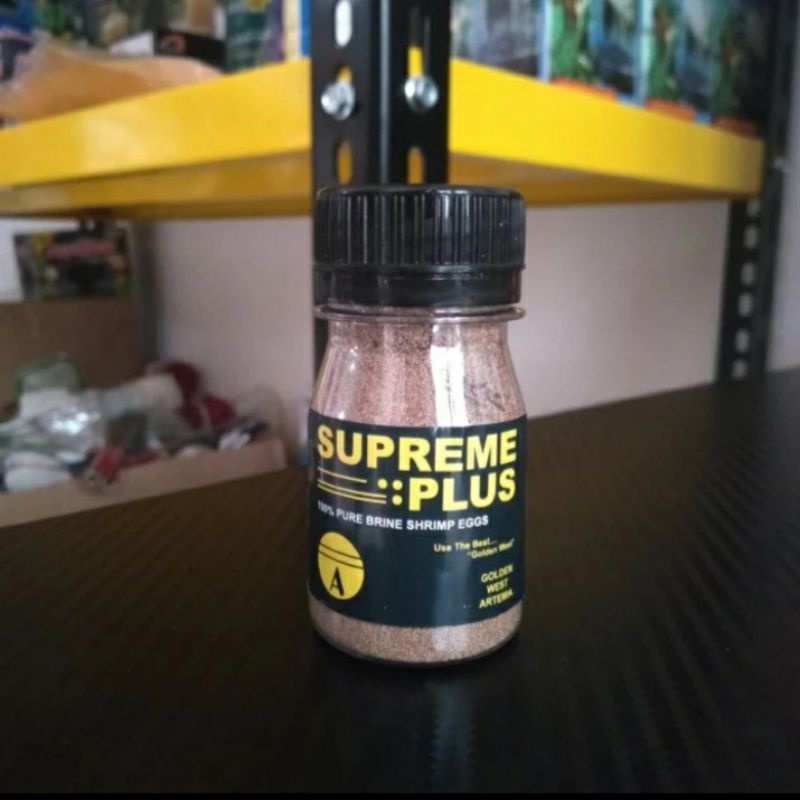 Jual ARTEMIA SUPREME PLUS 20 GRAM REPACK GOLDEN WEST | Shopee Indonesia