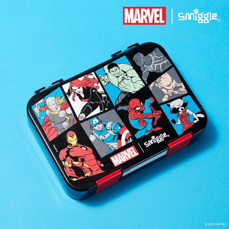 Jual Smiggle Marvel Medium Bento Lunchbox | Shopee Indonesia