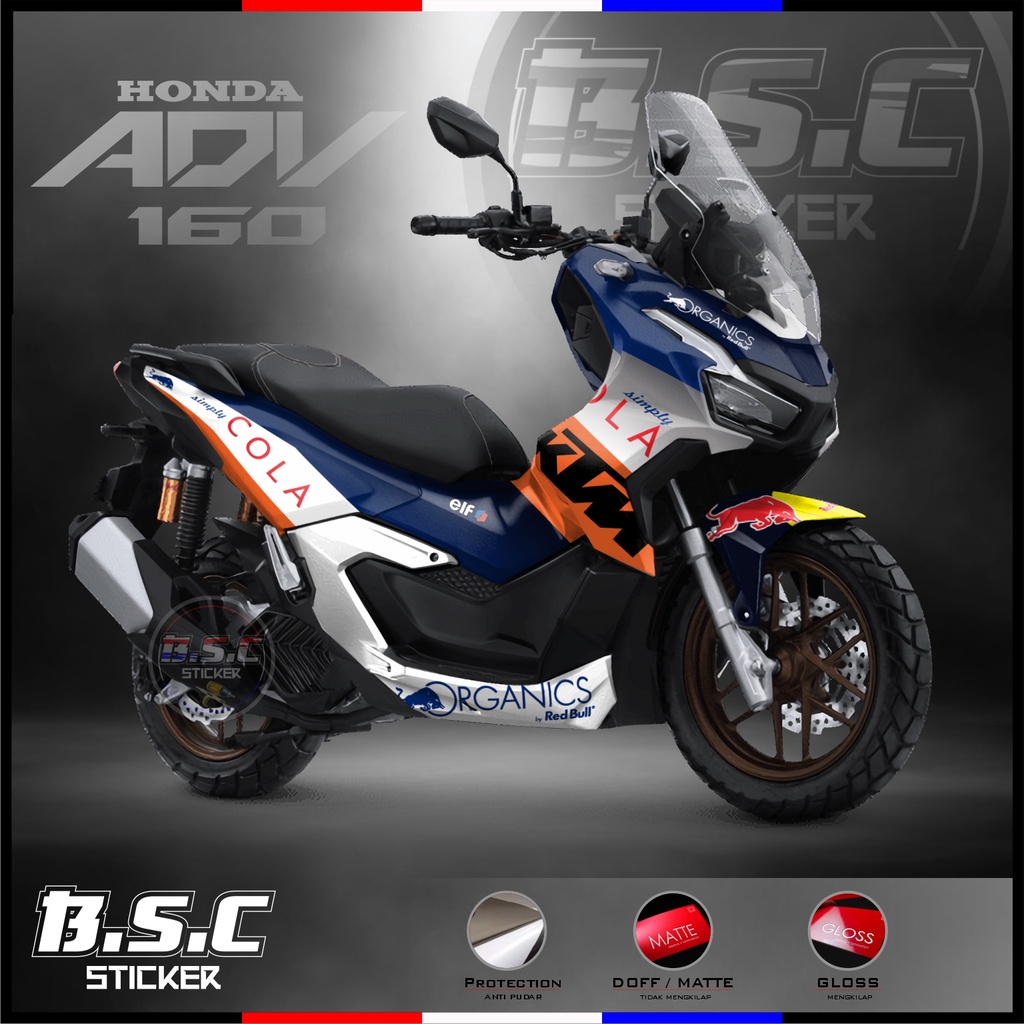 Jual Sticker Decal FULL BODY All ADV 160 Organics KTM Livery | Shopee ...