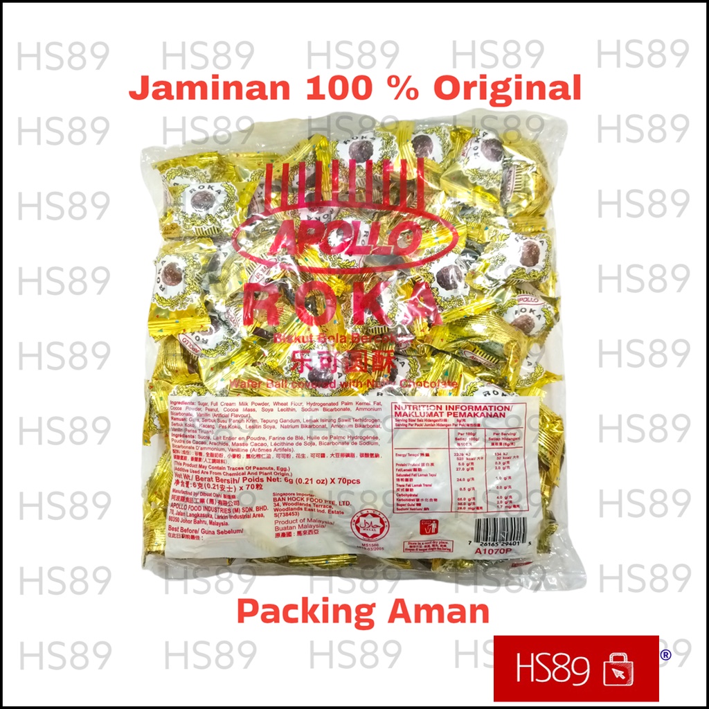 Jual Apollo Roka Isi 70 pcs Malaysia - Apollo Malaysia | Shopee Indonesia