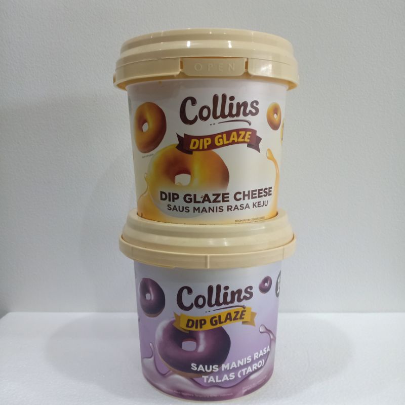 Jual COLLINS DIP GLAZE 1KG | SAUS DONAT | GLAZE DONAT ( STRAWBERRY ...