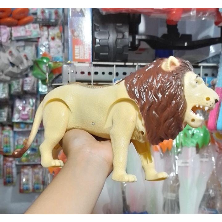 Jual Mainan Anak Singa Bisa Jalan Dan Nyala Lampu 3334 /Mainan Edukasi ...