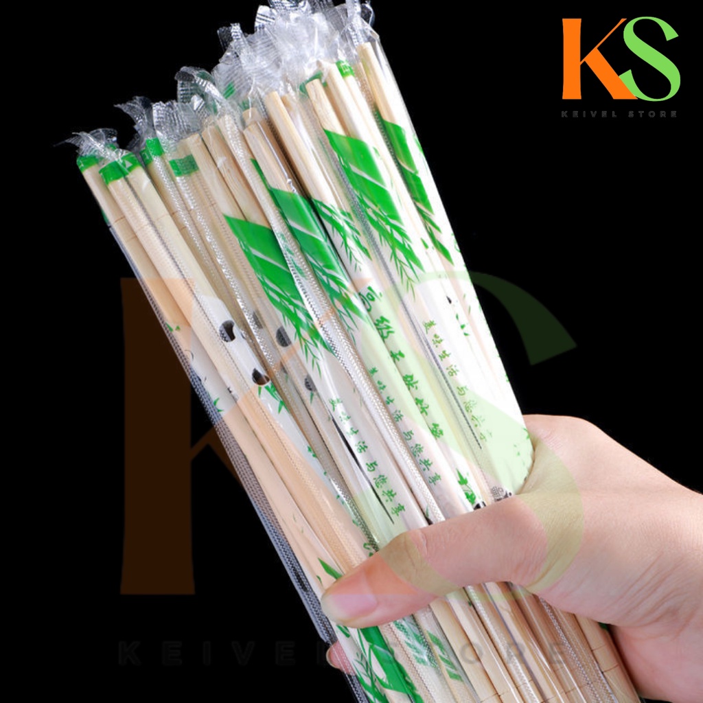 Jual Sumpit Bambu Mie Steril Sekali Pakai Per Pack Isi 50 Pasang ...