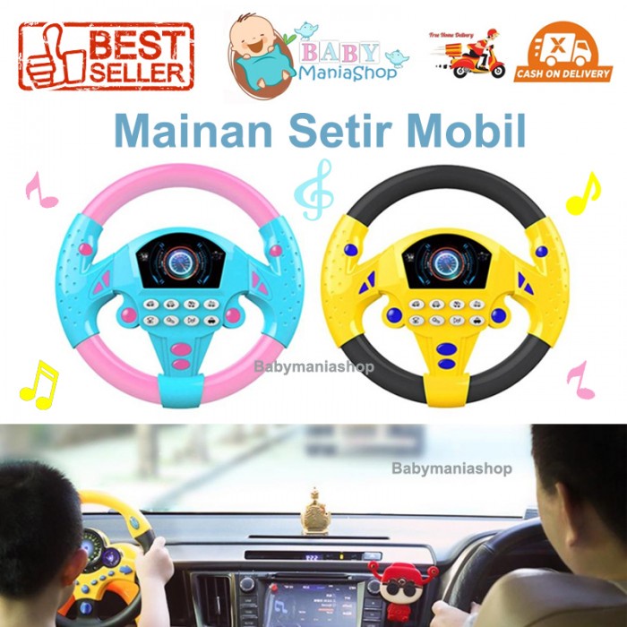 Jual Mainan Setir Mobil Steering Wheel Car Mainan Anak Bayi Musik ...