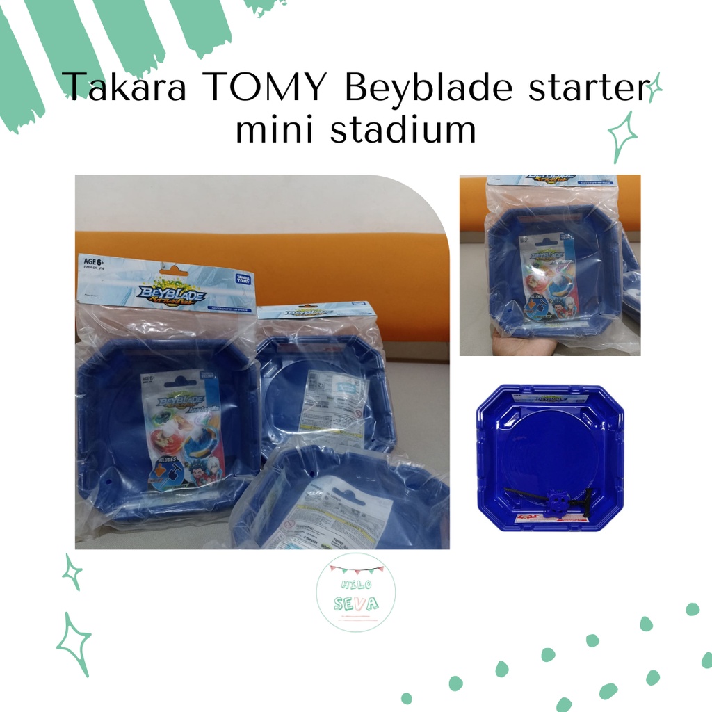 Jual TAKARA TOMY BEYBLADE RANDOM STARTER MINI STADIUM GANGSING BEYBLADE ...