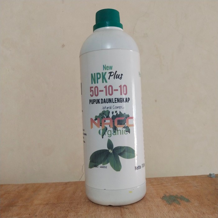 Jual Re5t0ck NPK Cair 50 10 10 Pupuk Pertumbuhan Daun-Pupuk NPK 50-10-10 isi 1liter & | Shopee ...