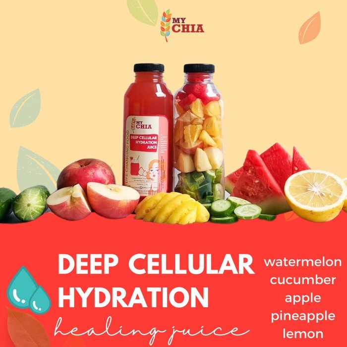 Jual Deep Cellular Hydration Healing Juice 1 Liter Timun Semangka ...