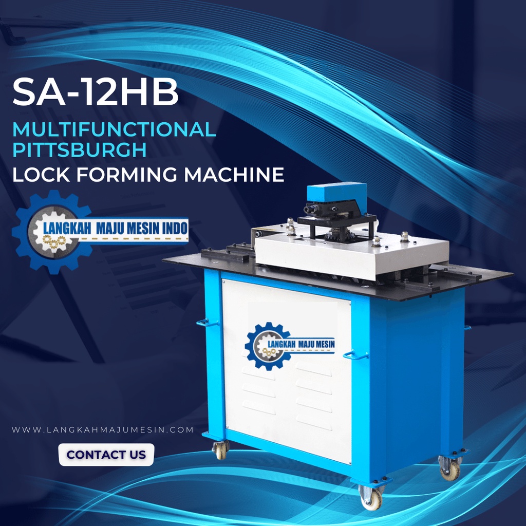 Jual Pittsburgh Lock Forming Machine / Lock Ducting Machine / Mesin ...