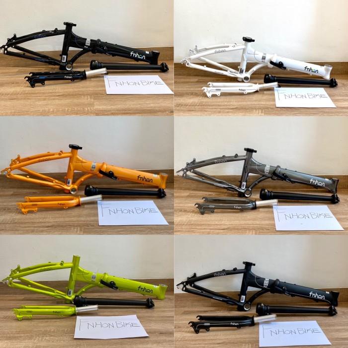 Jual Frame Fnhon Blast Frame Set Discbrake 20 Inch Frame + Fork ...