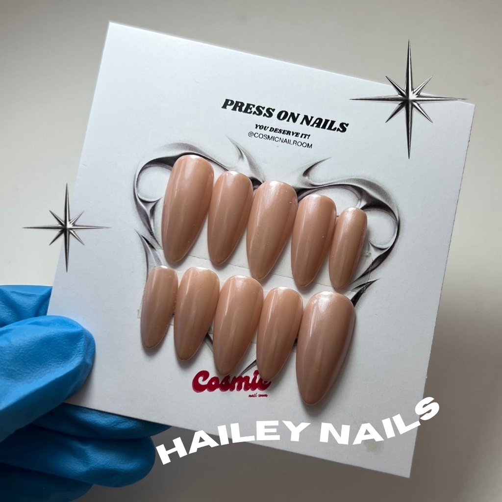 Jual !!READY STOCK!! Trendy Hailey Nails/PRESS ON NAILS/FAKE NAILS/KUKU ...