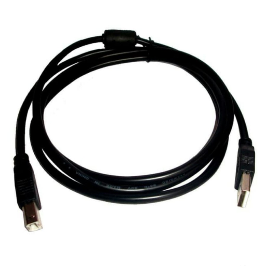 Jual Kabel USB Printer 1.5m Hitam Kabel Printer USB 1.5 meter | Shopee ...