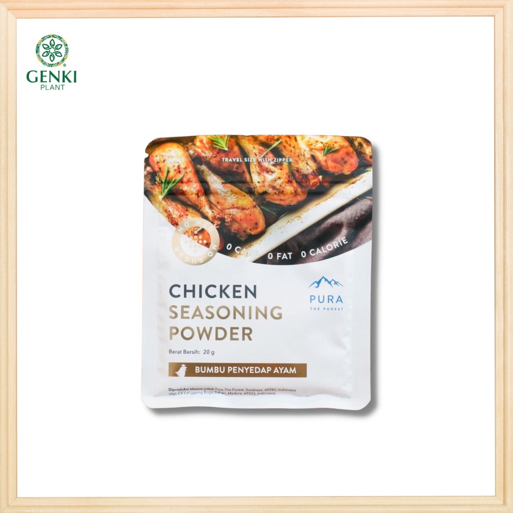Jual Pura Chicken Seasoning Powder / Bumbu Penyedap Non MSG Ayam ...