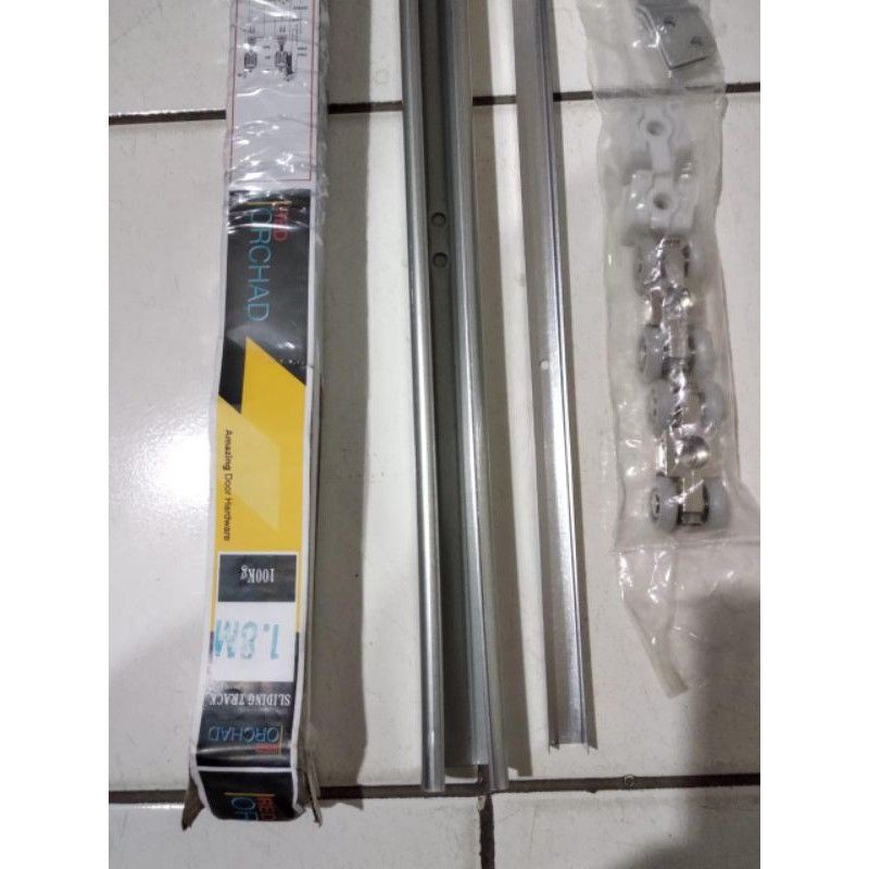 Jual Sliding Track Orchad 180 Cm / Rel Pintu Orchard / Rel Pintu Geser Orchard | Shopee Indonesia