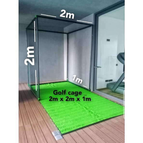 Jual golf cage 2m x 2m x 1m | Shopee Indonesia